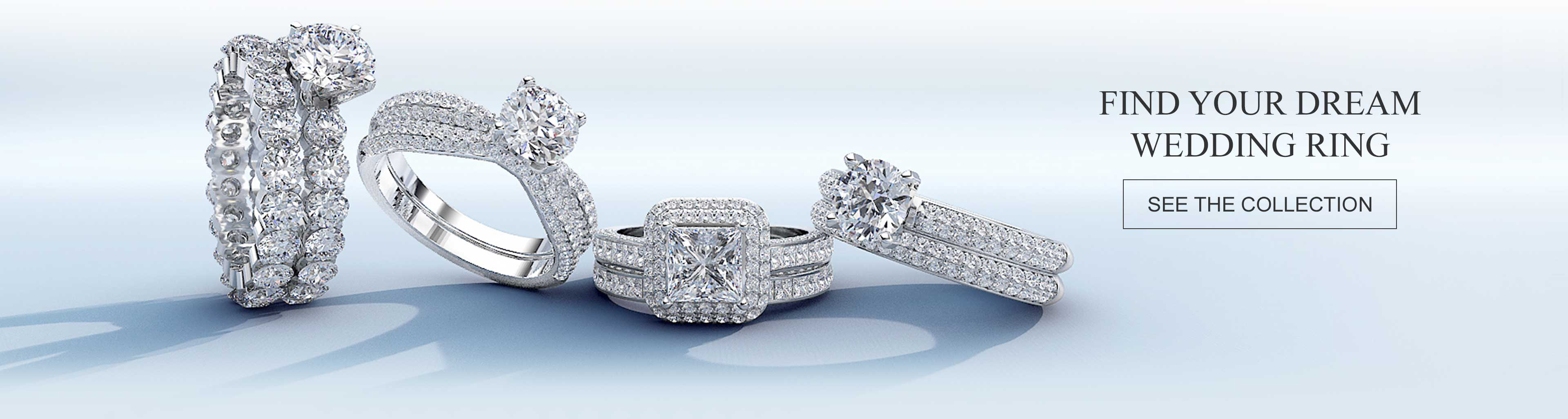 Diamond Tennis Bracelets, Earrings, Necklaces, Wedding Rings